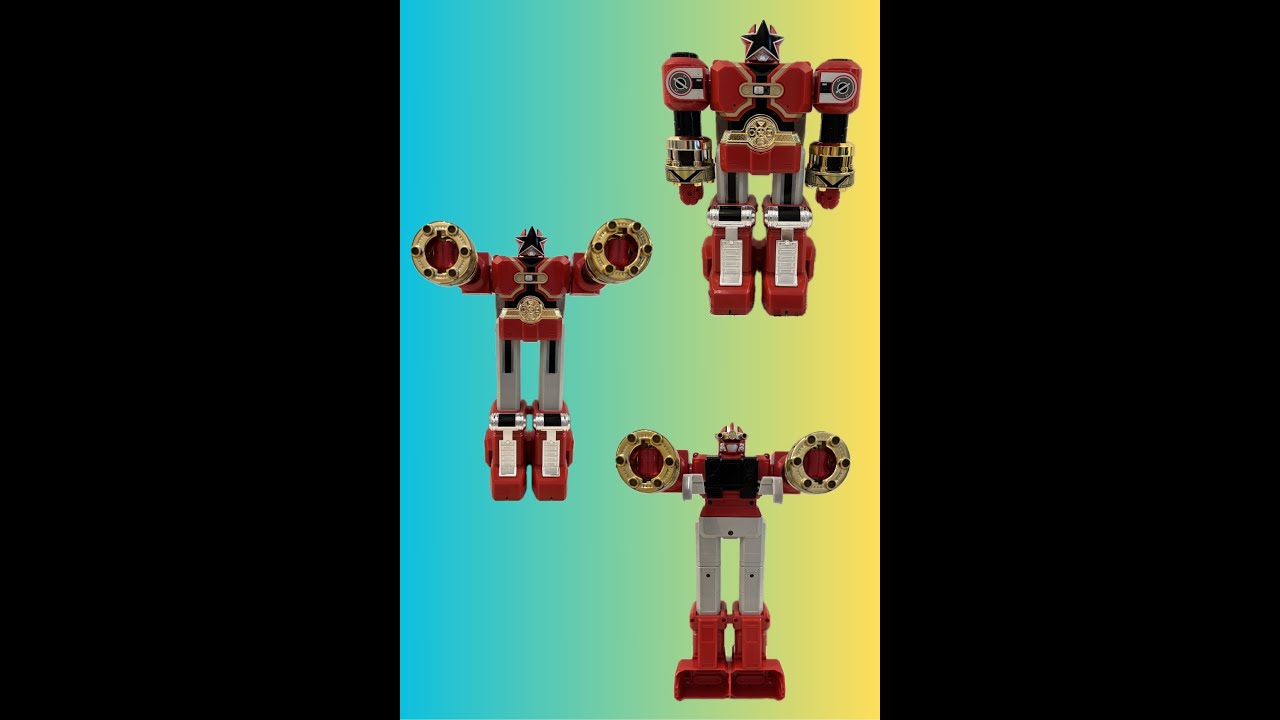 Power Rangers Zeo Red Battlezord Restoration - YouTube