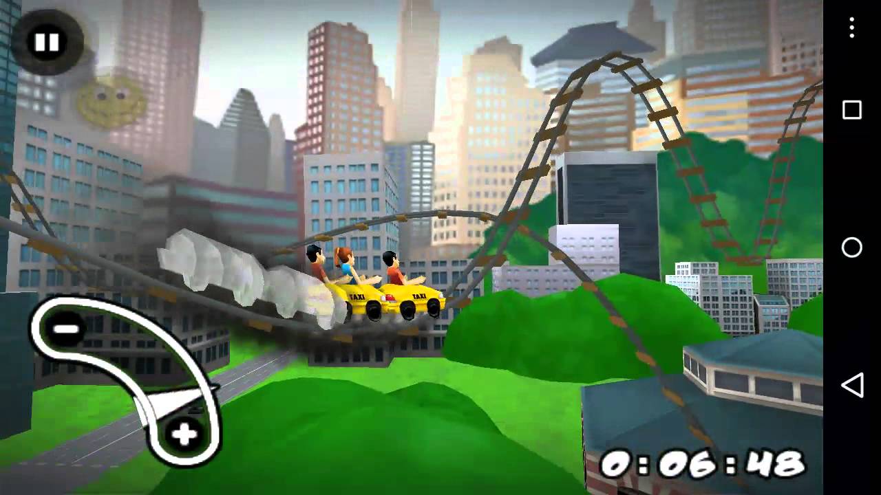 3D RollerCoaster Rush NEW YORK - YouTube