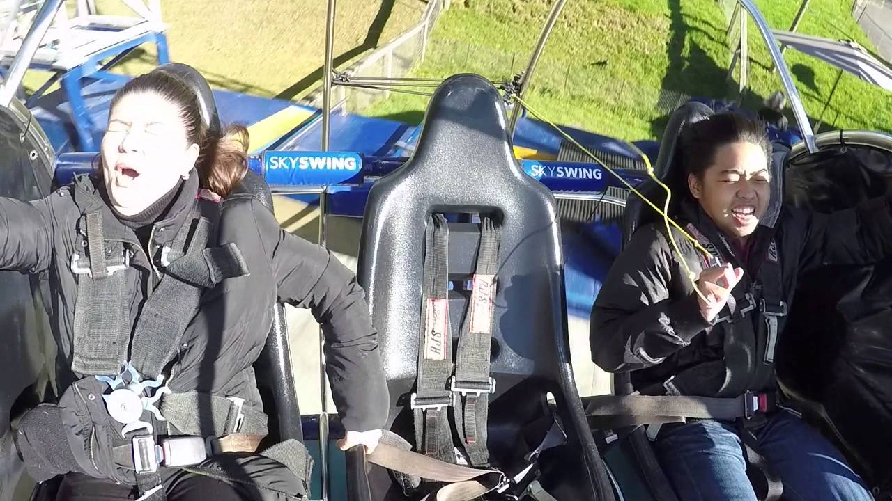Sky Swing Adventure (Rotorua, New Zealand) - YouTube