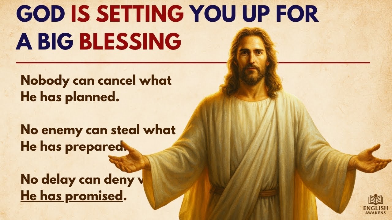 God Is Setting You Up for a Big Blessing ️ | Get Ready for the ...