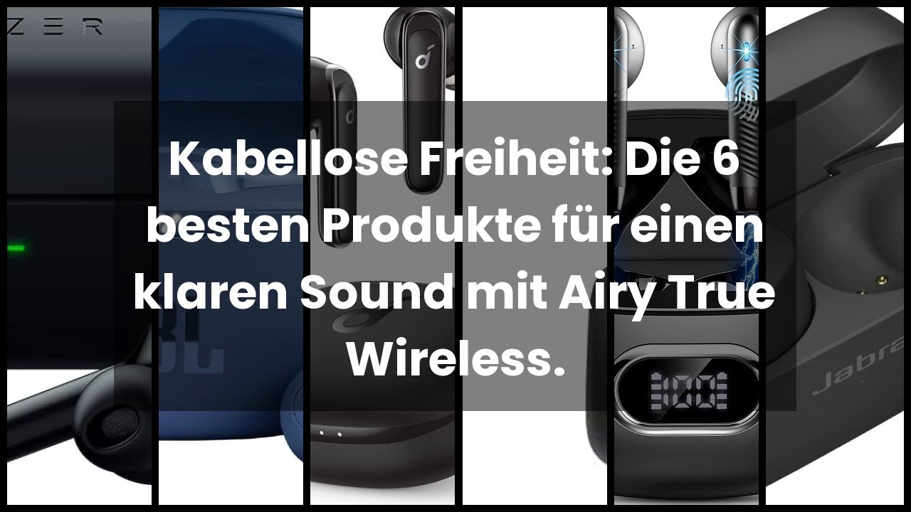 【AIRY TRUE WIRELESS】 - YouTube