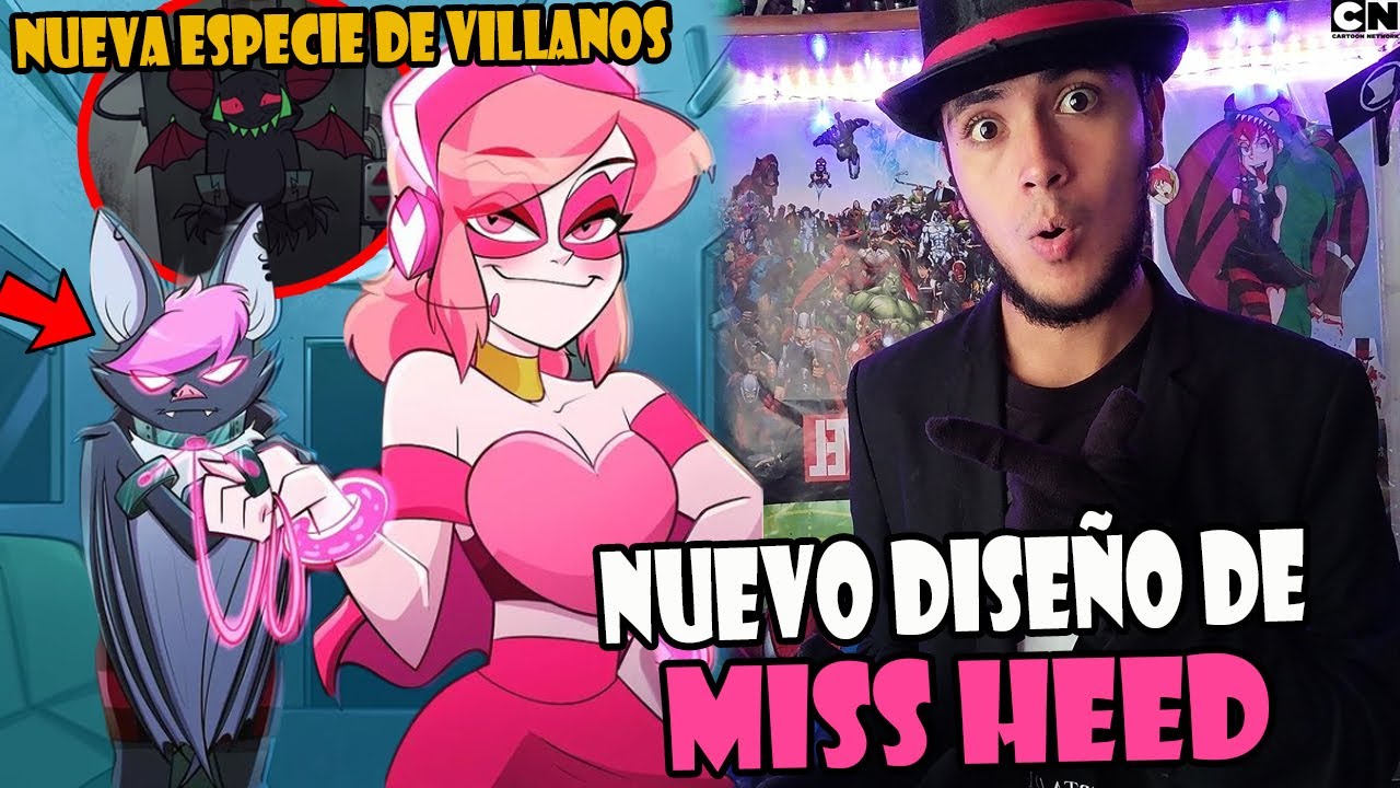 Nuevo DiseÑo De Miss Heed ¿la Chica Murcielago En Realidad Era Una Villana Villainous