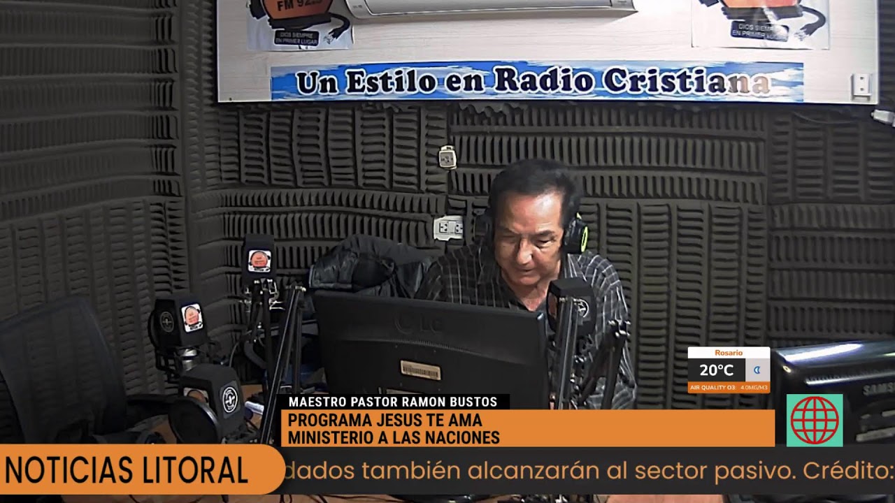 PROGRAMA JESUS TE AMA ..MAESTRO PASTOR RAMON BUSTOS - YouTube