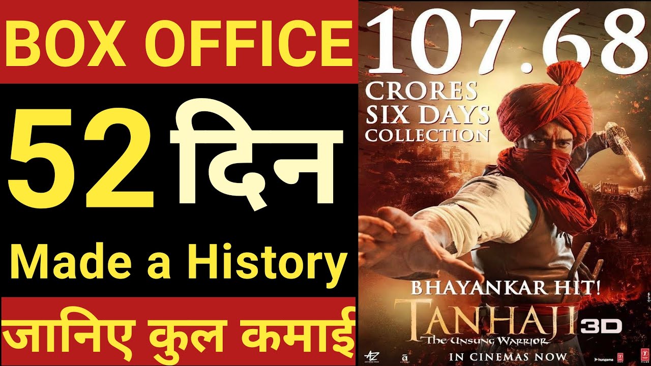Tanhaji box office collection, tanhaji box office collection till now ...