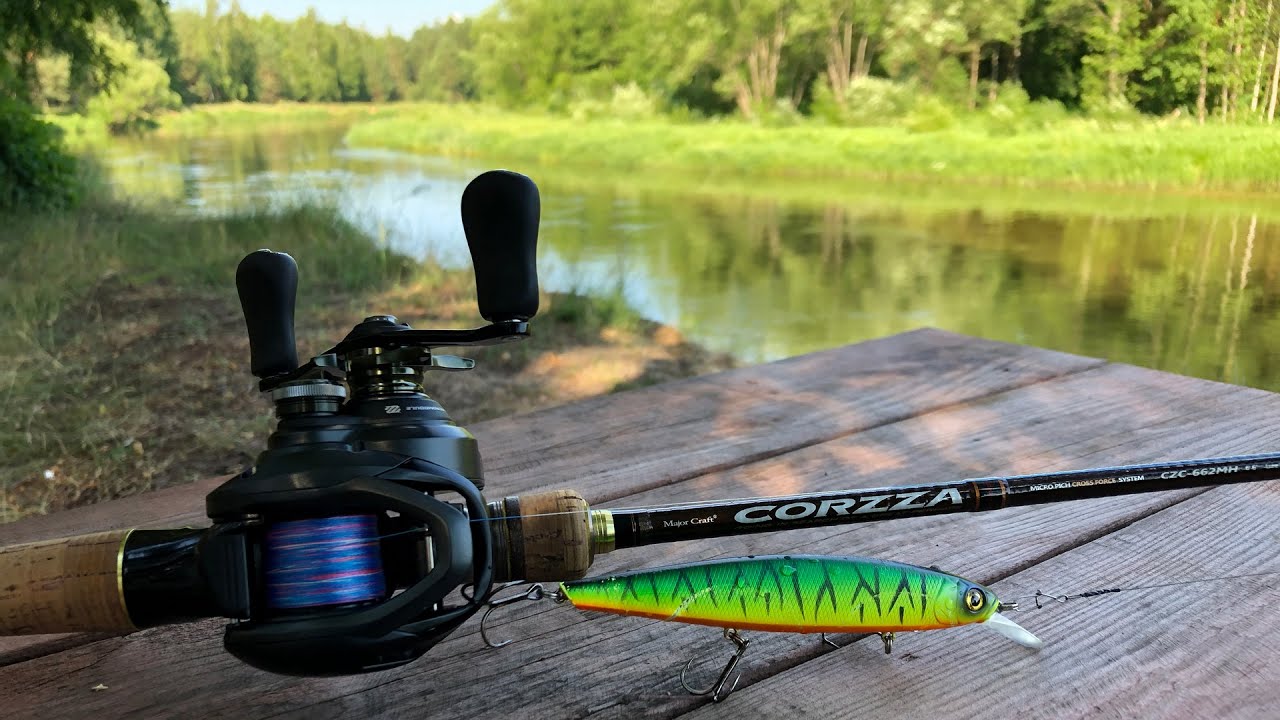 Тест спиннинга Major Craft Corzza CZC-662MH и Shimano Curado MGL 71HG ...