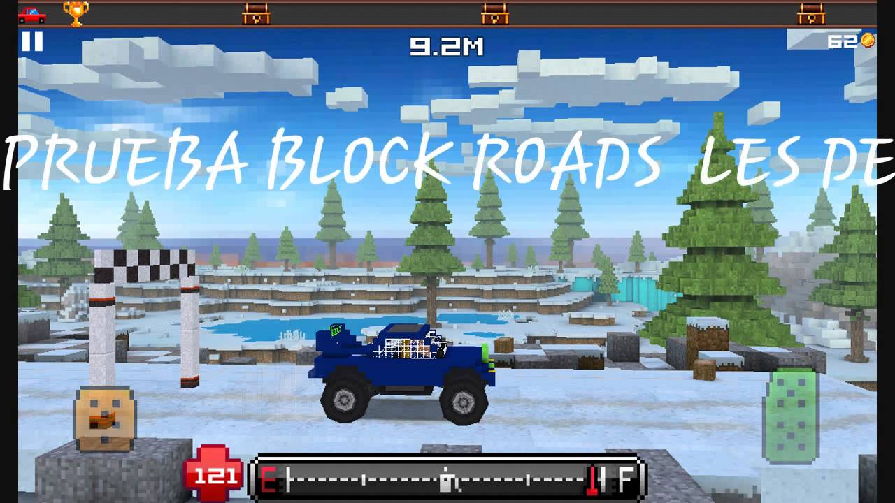 Blocky road apk juego completo - YouTube