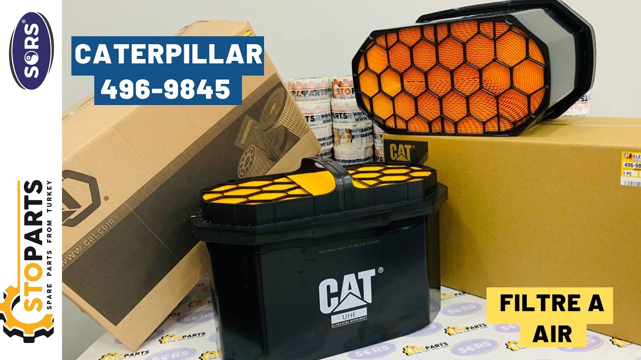 CATERPILLAR 496-9845 FILTRE A AIR - YouTube