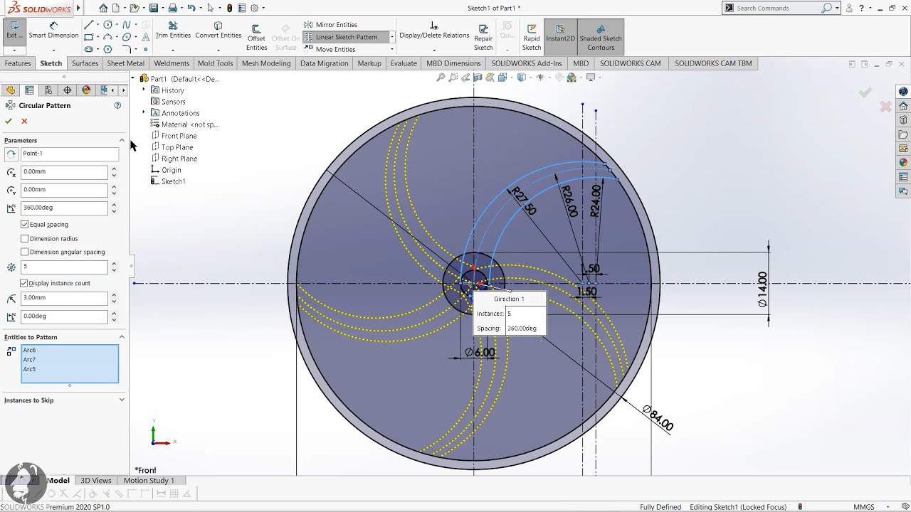 Wheel Normal 5 Ribs II 2D - Model - YouTube