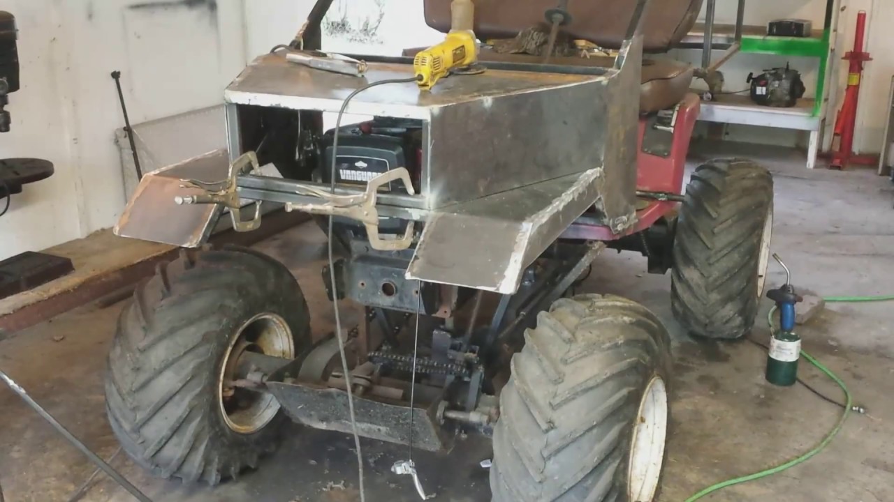 Homemade Garden Tractor 4x4 24 4X4 Ideas | Homemade Tractor, Tractors,
