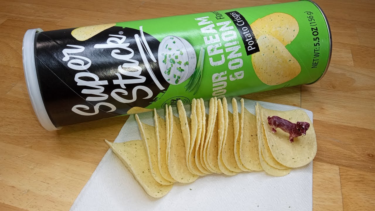 Unboxin Doxin - Super Stack Sour Cream And Onion Flavored Potato Crisps ...