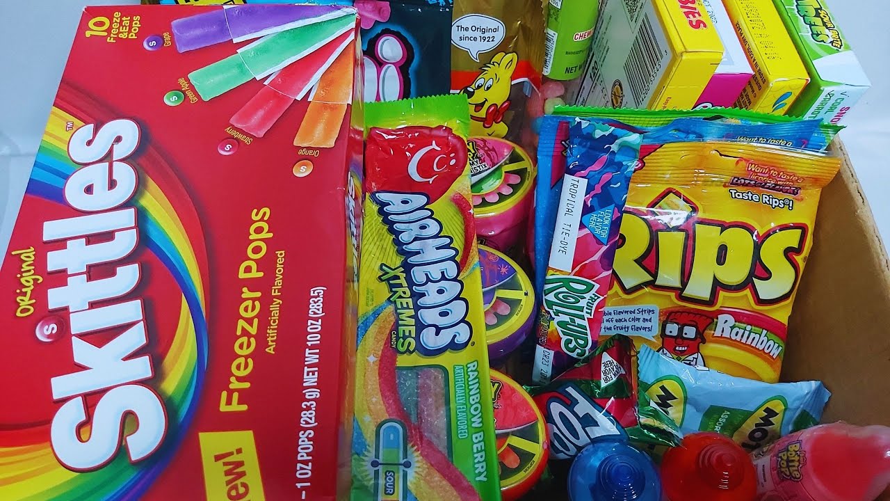 Some Lot's of New Interesting Candies - YouTube