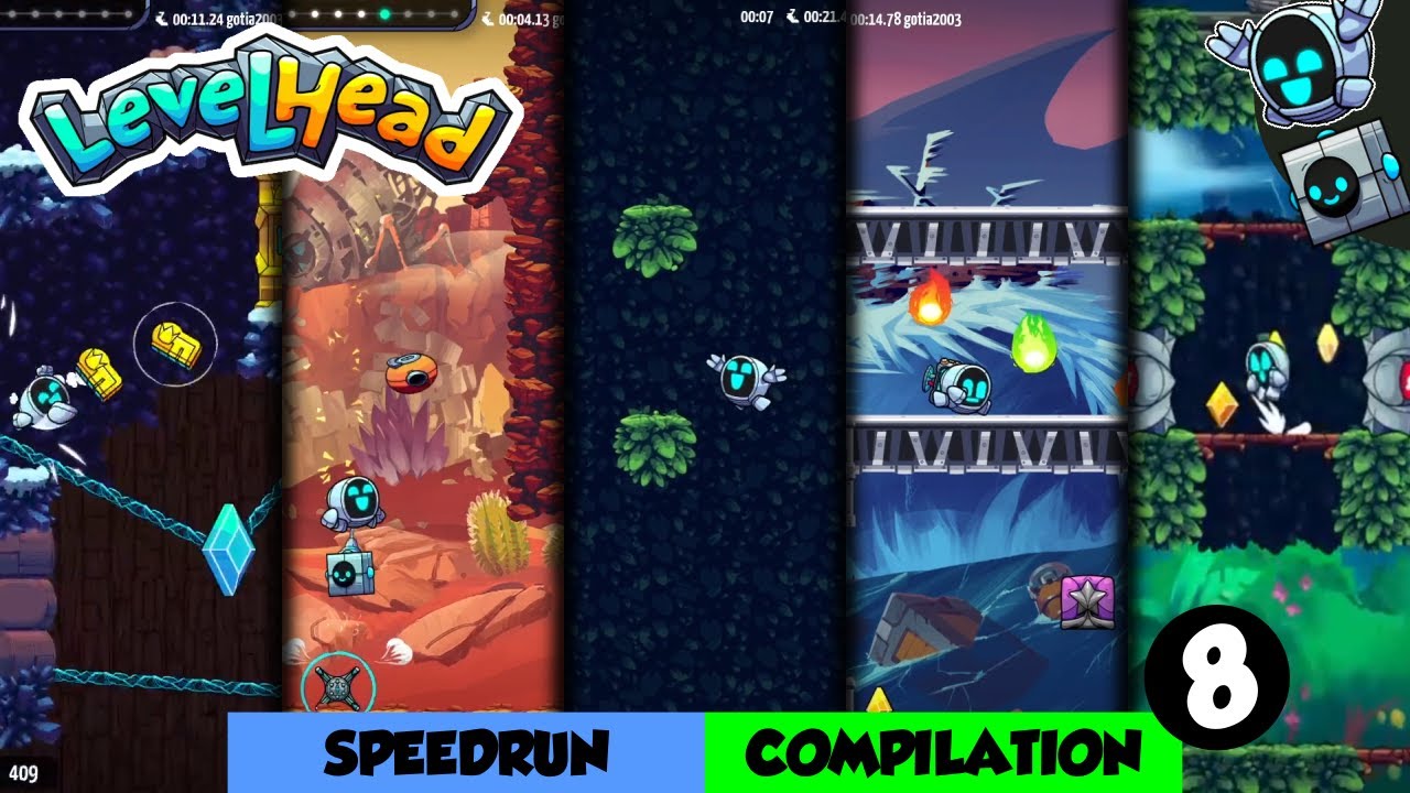 Levelhead - Speedrun Compilation #8 (Users Levels) - YouTube