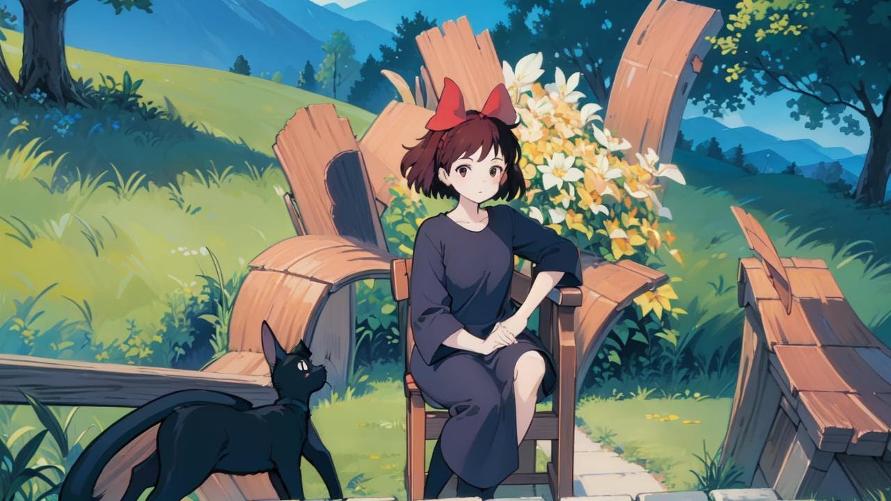 【Summer Ghibli 】🌸 Easy to listen and easy to sleep 🌸 4 hours Ghibli ...