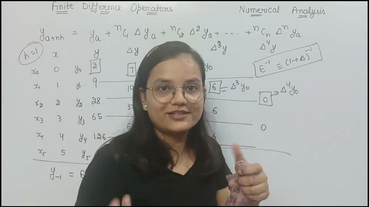 #05 || Examples || Properties of Operator || Finite Difference Operator || Numerical Analysis ...
