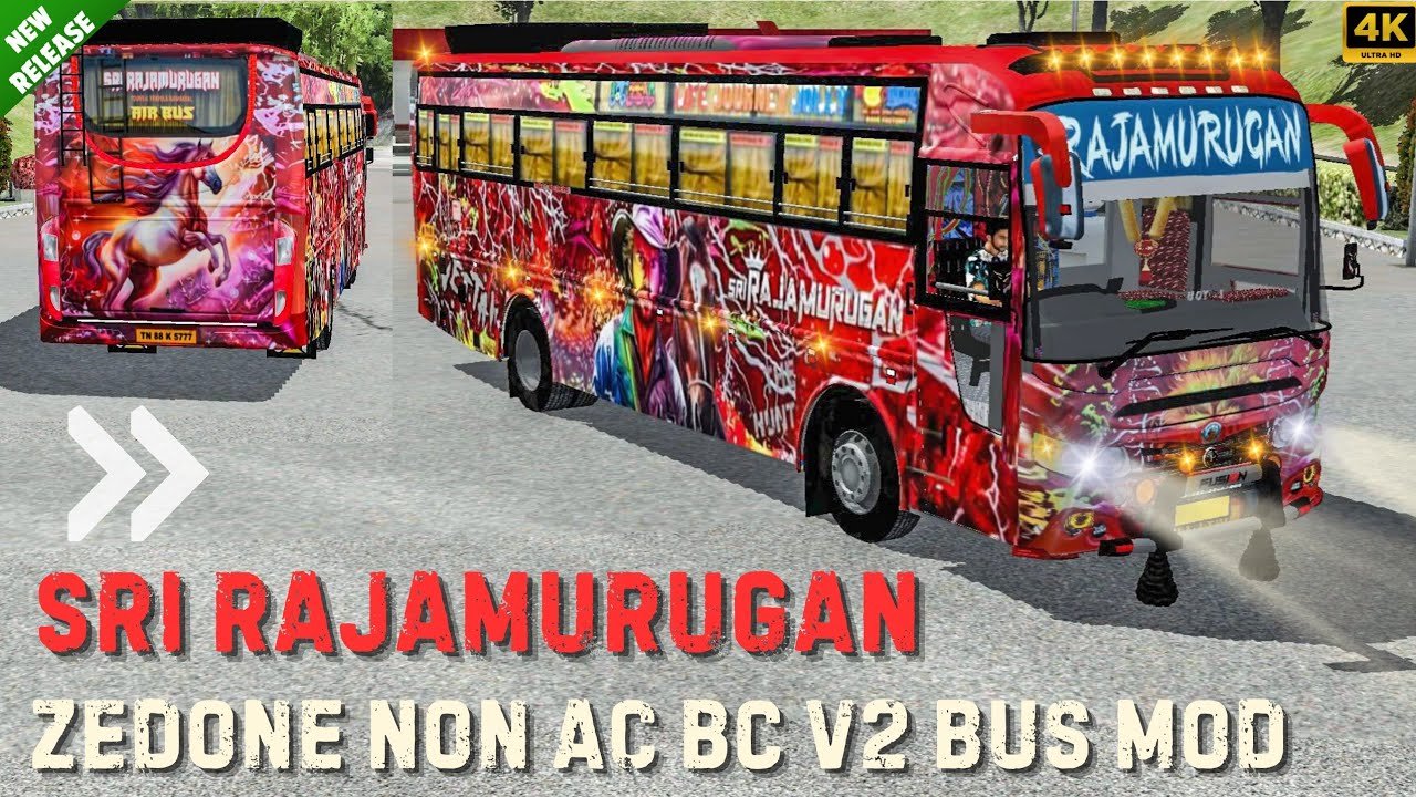 Sri Rajamurgan Zedone Bus Mod Bus Simulator Indonesia | Bussid Zedone ...