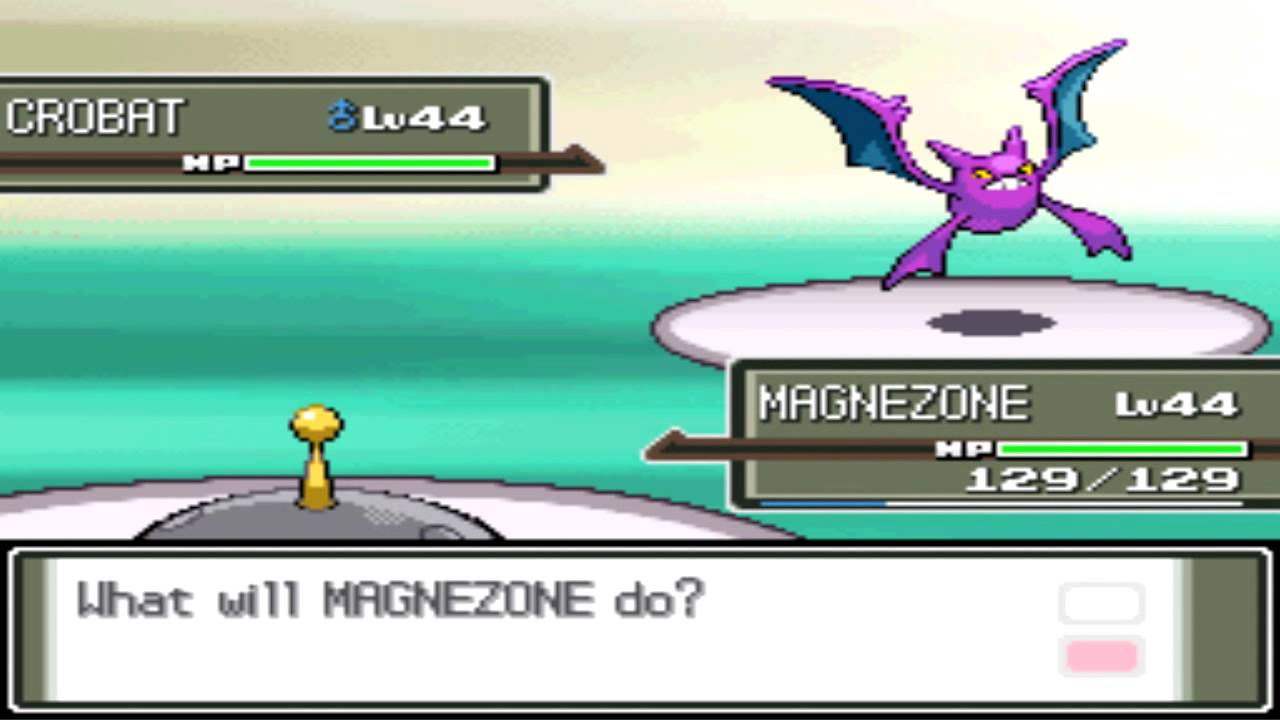 Pokémon Platinum - Second Battle vs. Galactic Boss Cyrus - YouTube