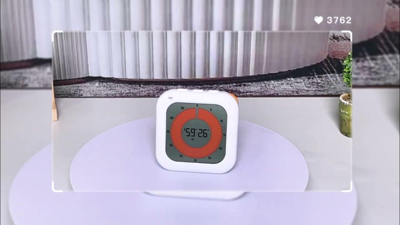 ORIA Visual Timer Digital Countdown 60-Minute Silent Management Tool ...