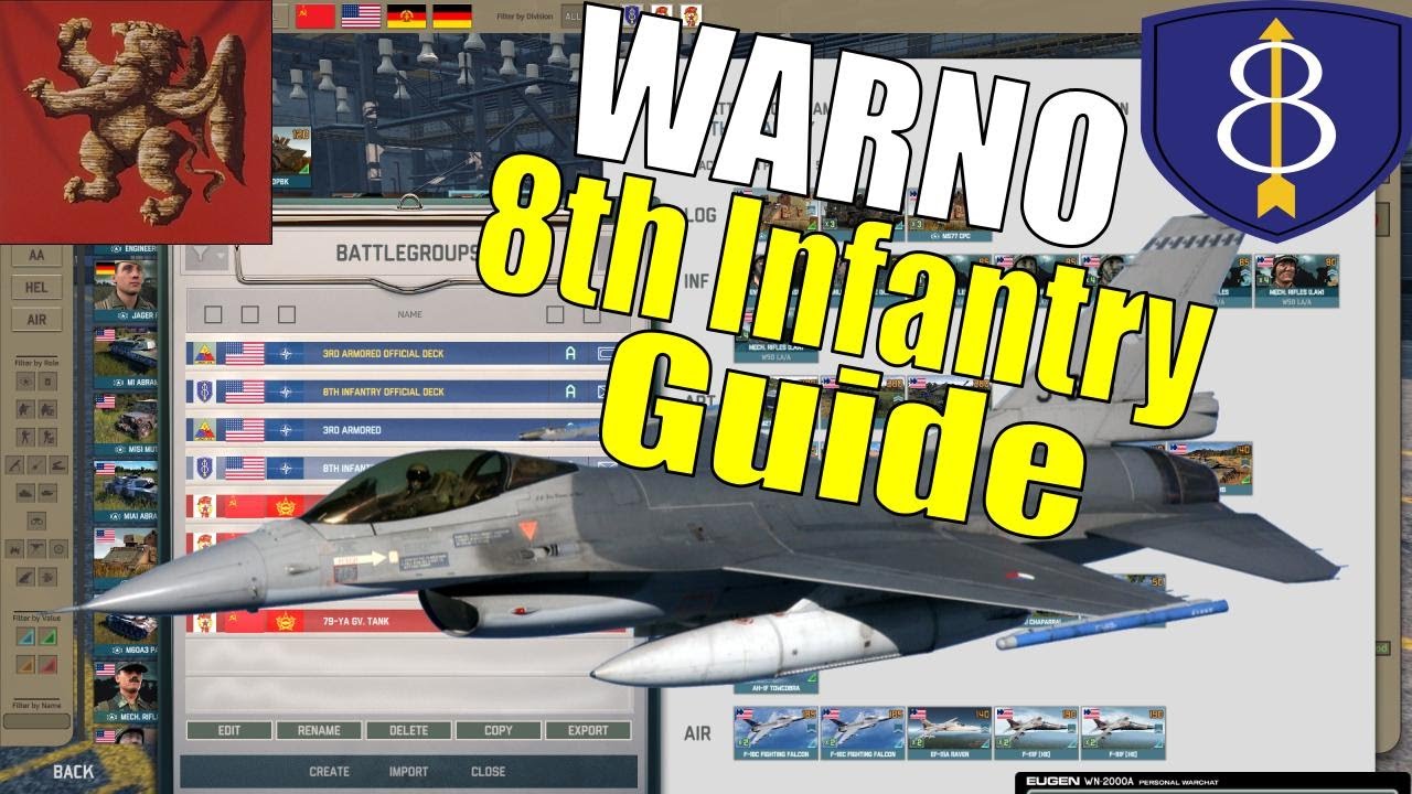 8th Infantry Guide | WARNO Guide - YouTube