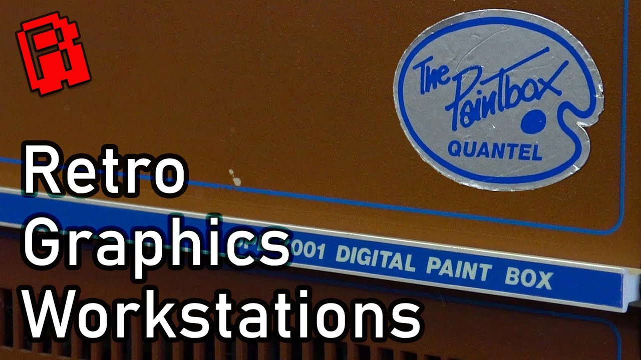 How Did they make TV Graphics in the 80's & 90's? Meet the Quantel Paintbox | Retro Road Trip ...
