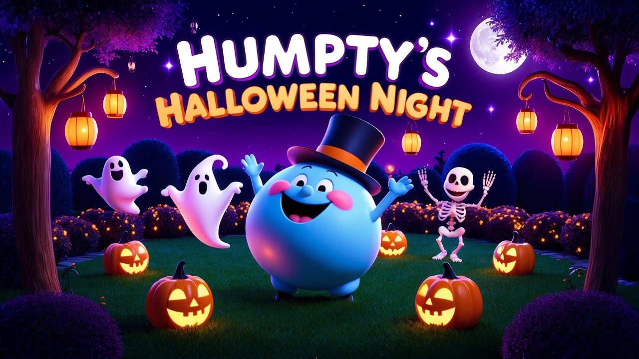 Humpty’s Halloween Night 🎃 | Spooky Fun with Pumpkins & Ghosts - YouTube