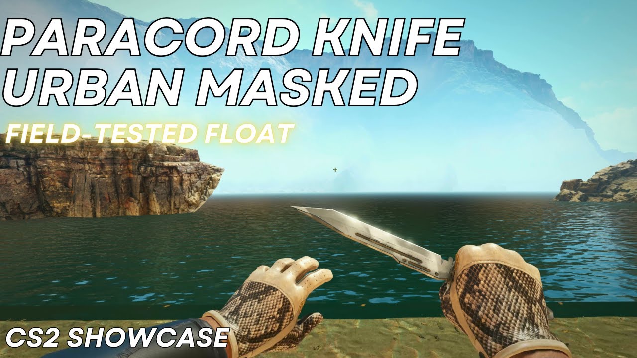 Paracord Knife Urban Masked (Field-Tested) | CS2 Skin Showcase #874 ...