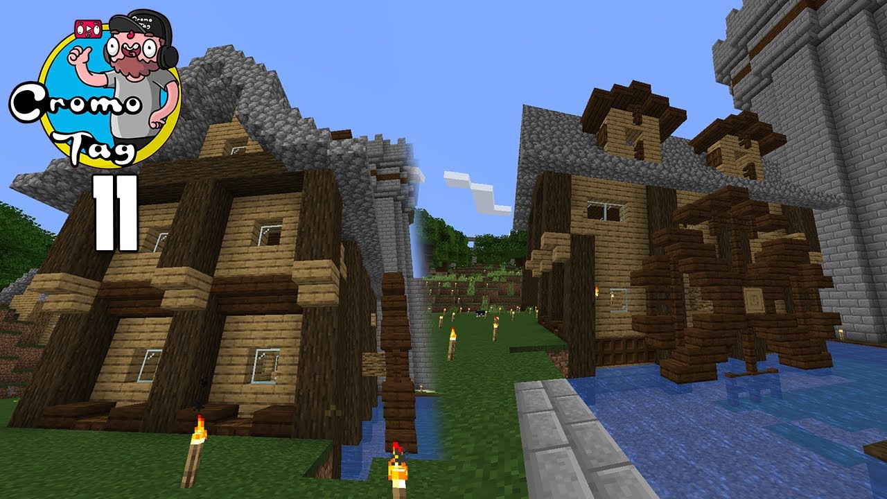 IK GA PROBEREN EEN WATERMOLEN TE BOUWEN! - Minecraft #11 - YouTube