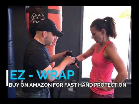 Quick Boxing Hand Wrap FOR BOXING And Kickboxing - EZ Wraps l How to ...