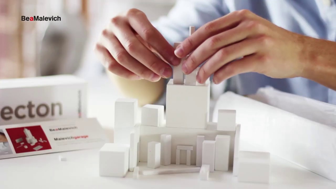 Architecton C4 wood construction blocks - by Beamalevich - YouTube