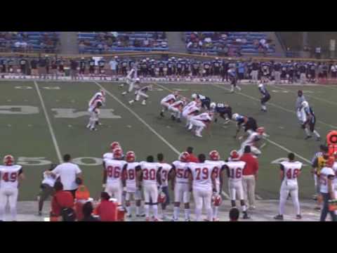 Jordan Allred 76 6'4" 297lbs. LS, SS, LT Highlights Vs Moor - YouTube