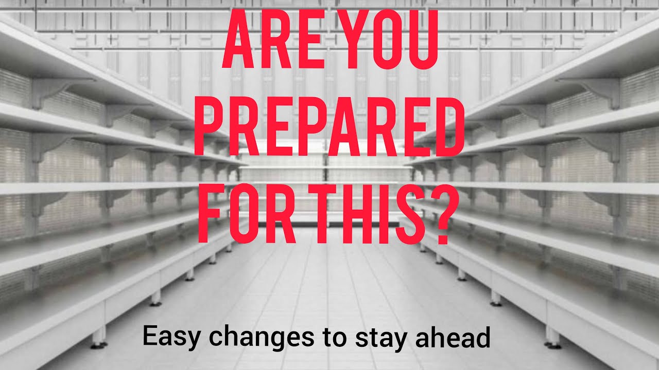 Prepping for Winter Part 1 - Dry Goods - YouTube
