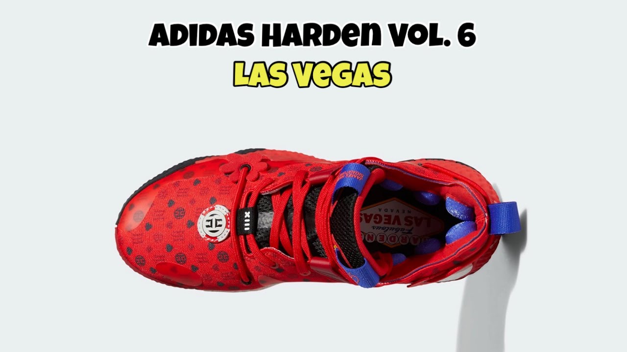 adidas Harden Vol. 6 Las Vegas - YouTube