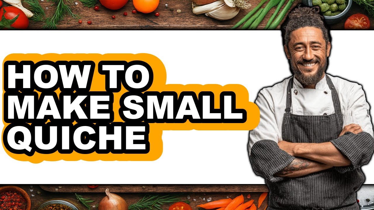How To Make Small Quiche - Step By Step - YouTube