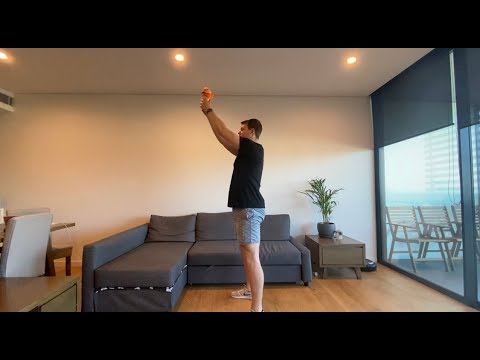 30 Second Fitness Challenge- Elephant Trunk Swings! - YouTube