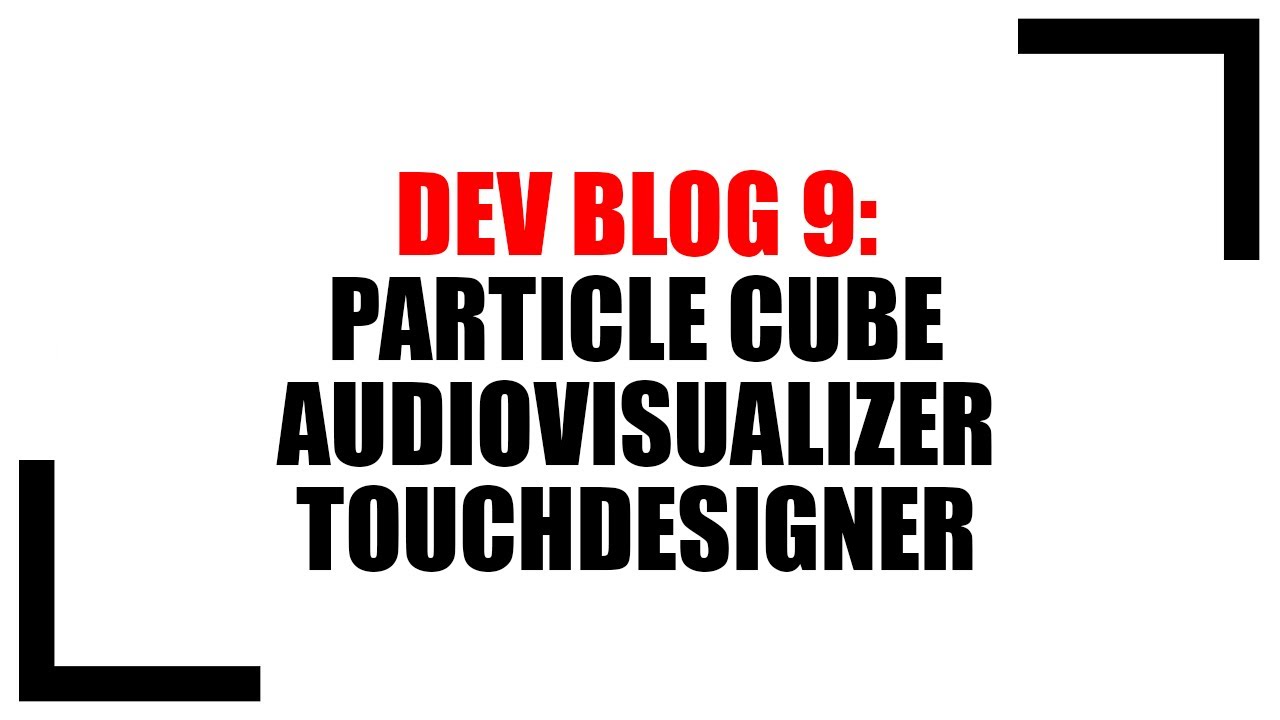 Dev Blog 9: Particle Cube - TouchDesigner - YouTube