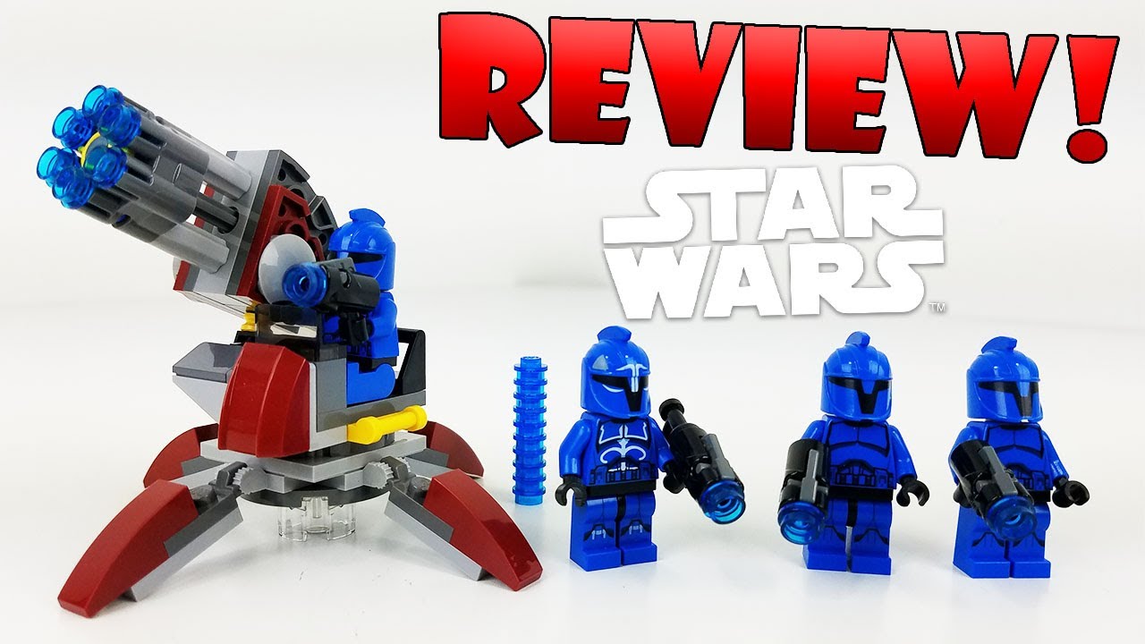 LEGO Star Wars Review: 75088 Senate Commando Troopers (2015 Set) - YouTube