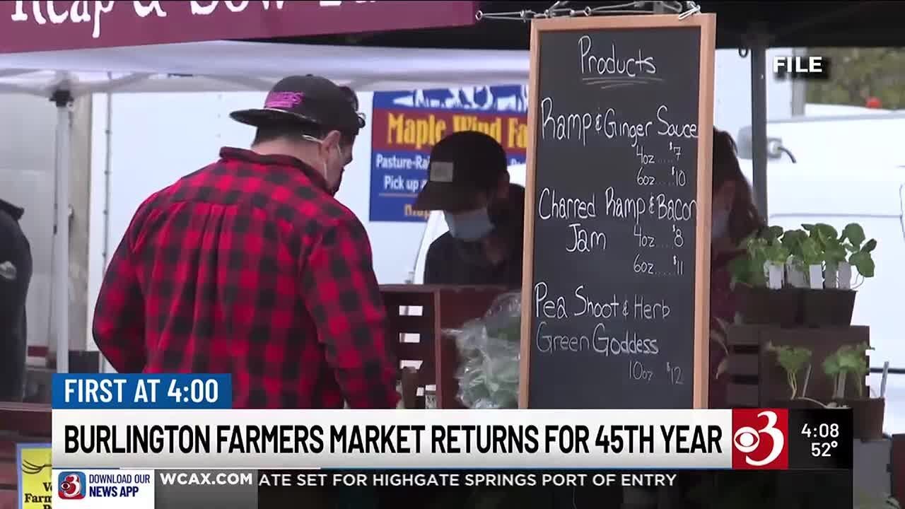 Burlington Farmers Market boasts expanded offerings this season - YouTube