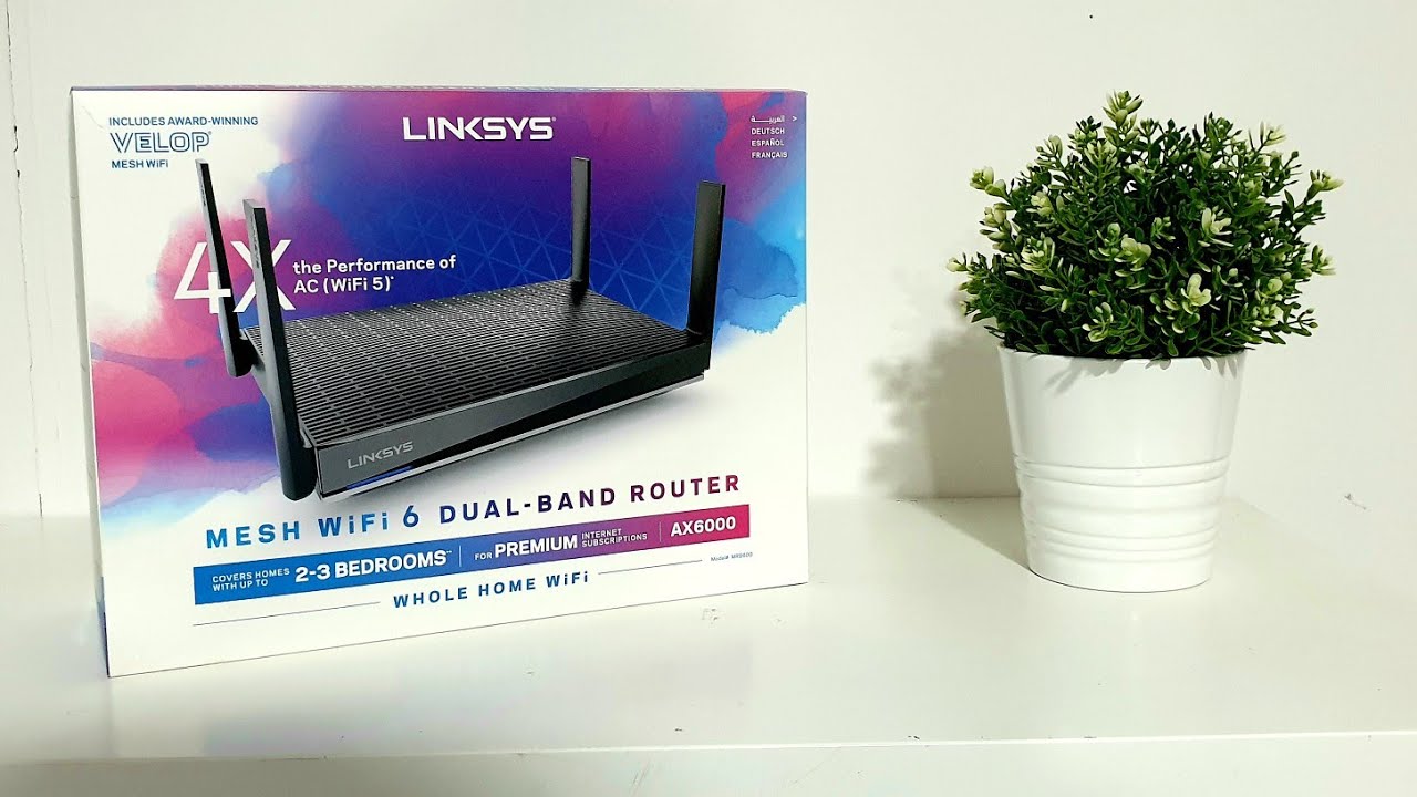 LINKSYS MR9600-ME MESH WIFI 6 UNBOXING | AX6000 | DUAL BAND ROUTER ...