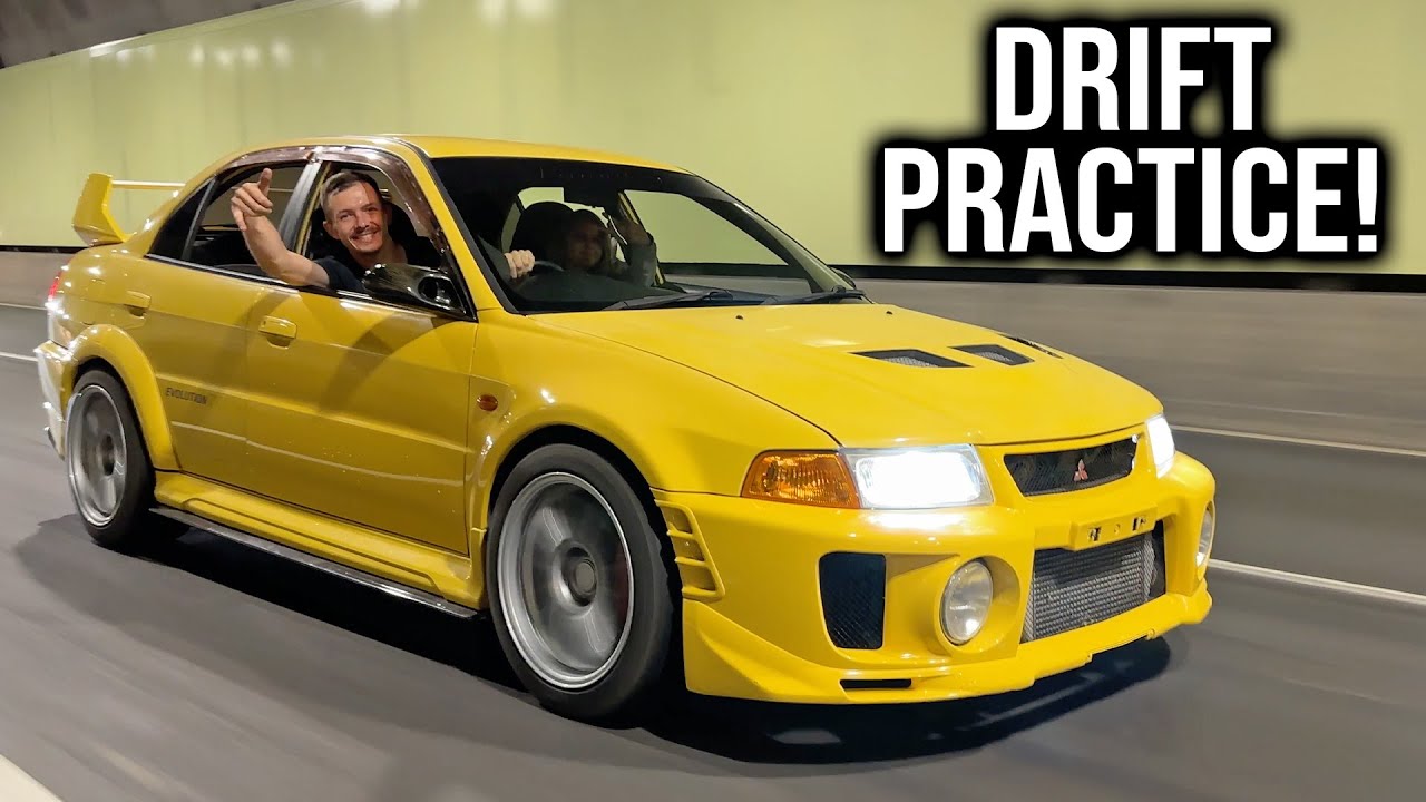 My Yellow Evo 5’s First Drive in 4 Years! - YouTube