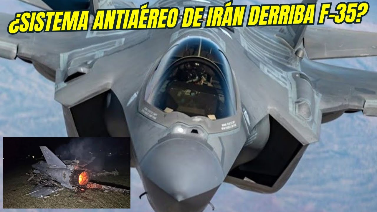 IRÁN VS ISRAEL ¿Duro golpe de Irán al prestigio de los Estados Unidos? DERRIBAN F-35 - YouTube
