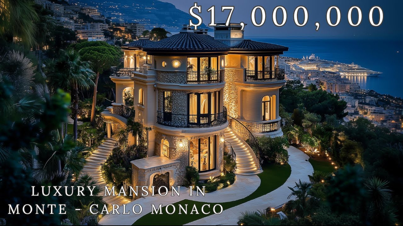 This $17,000,000 Monaco Mansion is the Ultimate Dream Home! LUXURY ...
