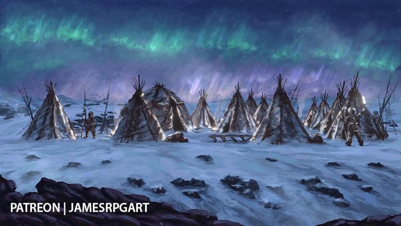 Reghed Tribe Camp | D&D Icewind Dale Campaign Music - YouTube