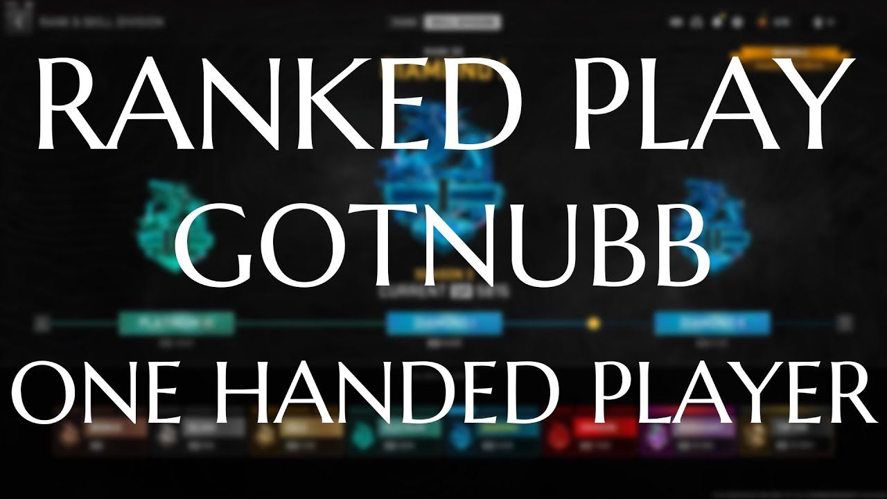 🔴 Ranked Play | GotNubb | One Handed Player - YouTube
