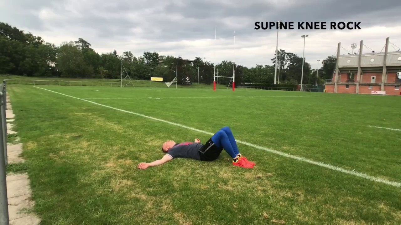 Supine Knee Rock - Upside Strength Exercise Library - YouTube