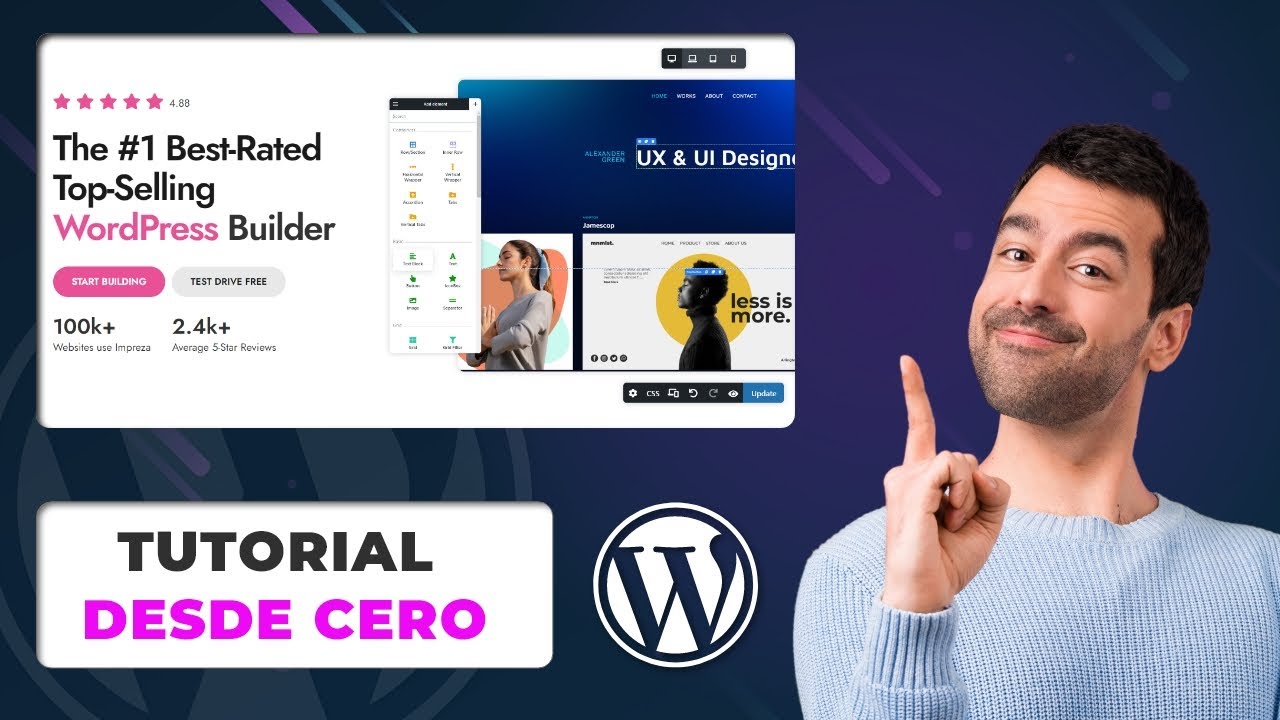 🚀 Iniciando con Impreza, uno de los mejores temas de WordPress - Actualización - YouTube