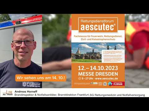 „HWS- Orthese, quo vadis…“ - Rettungsdienstsymposium Messe FLORIAN 2023