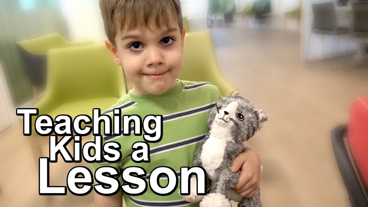 TEACHING KIDS A LESSON - YouTube