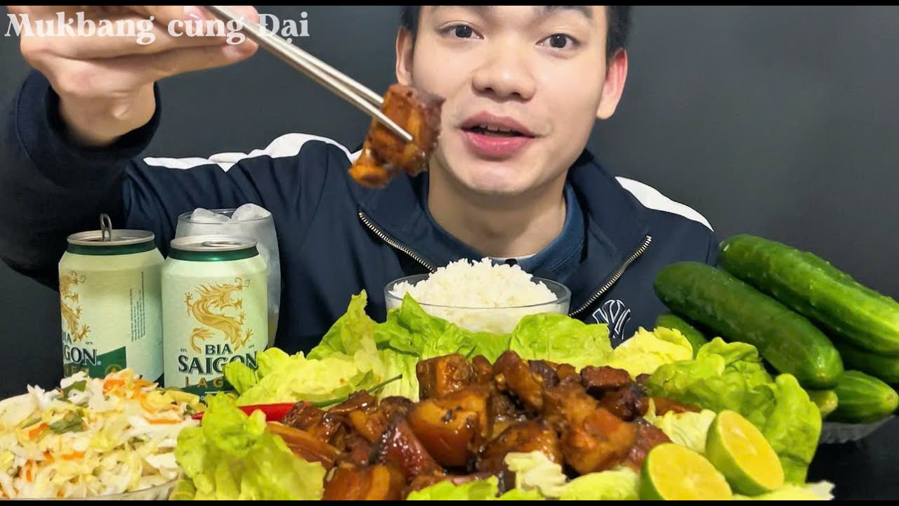 MUKBANG WITH DAI | Mukbang Cơm Thịt Kho Tàu Siêu Ngon | Mukbang cùng ...