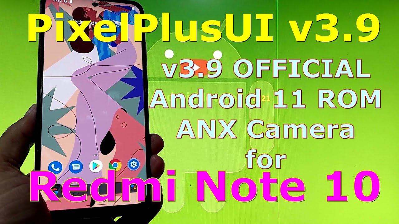 PixelPlusUI v3.9 OFFICIAL for Redmi Note 10 ( Mojito / Sunny ) Android 11 - YouTube