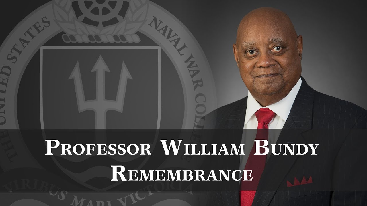 Professor William Bundy Remembrance - YouTube