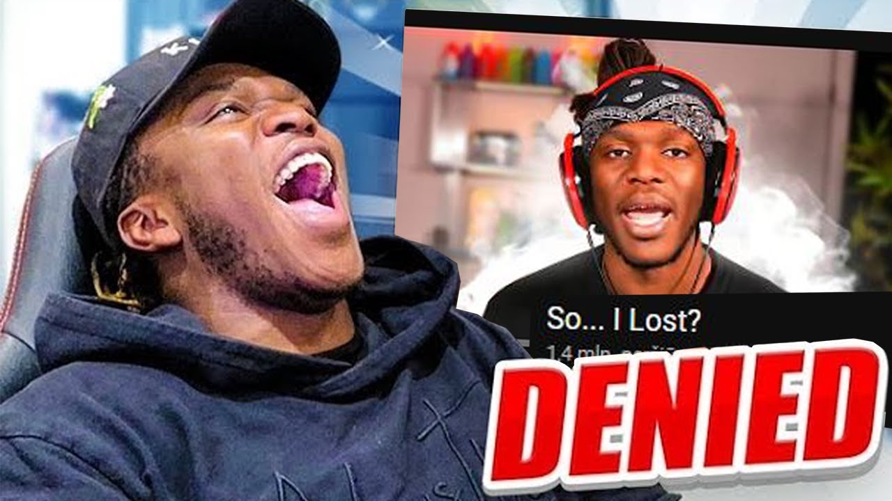JJ reacts to KSI losing - YouTube